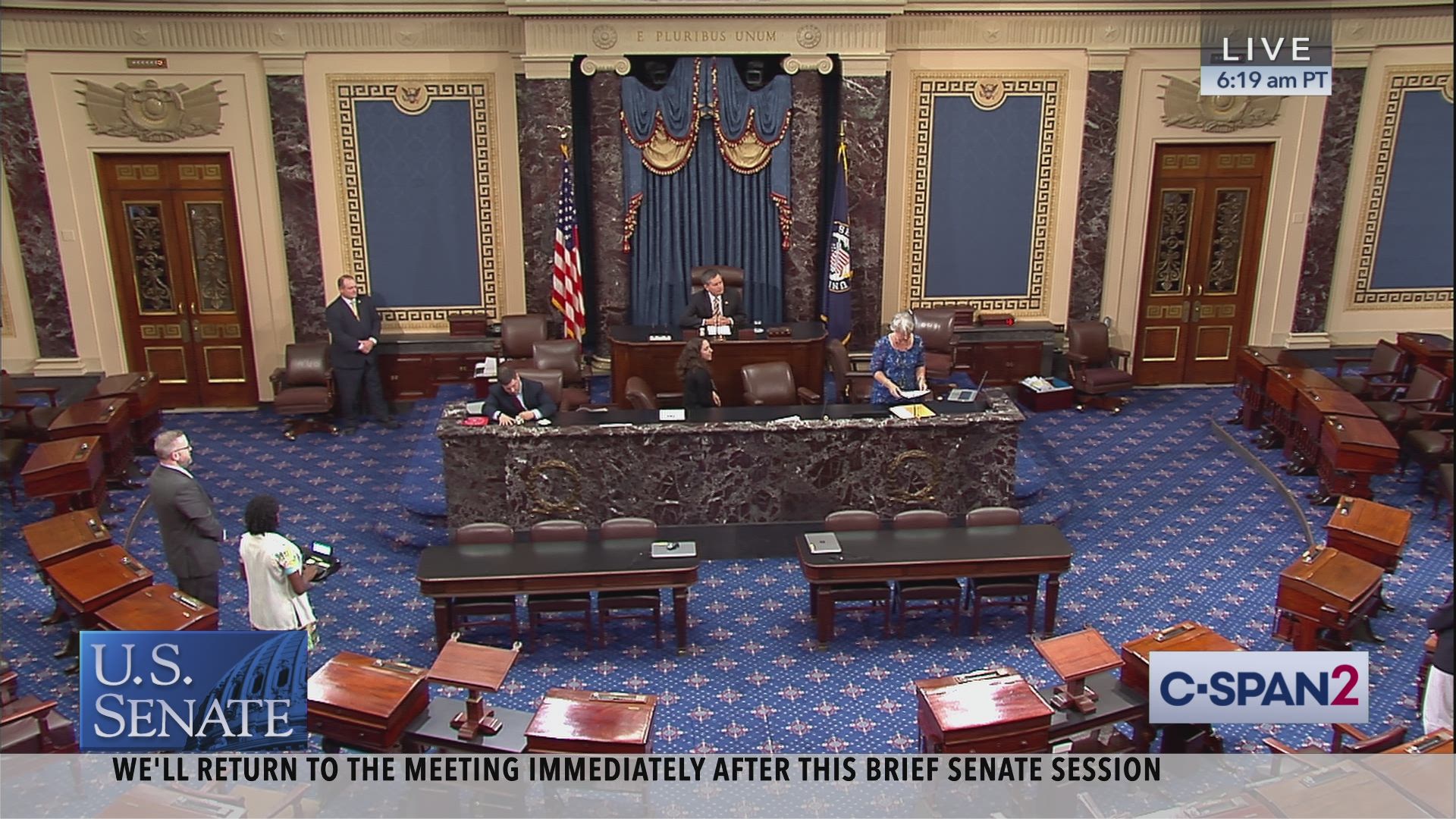 Senate In Session