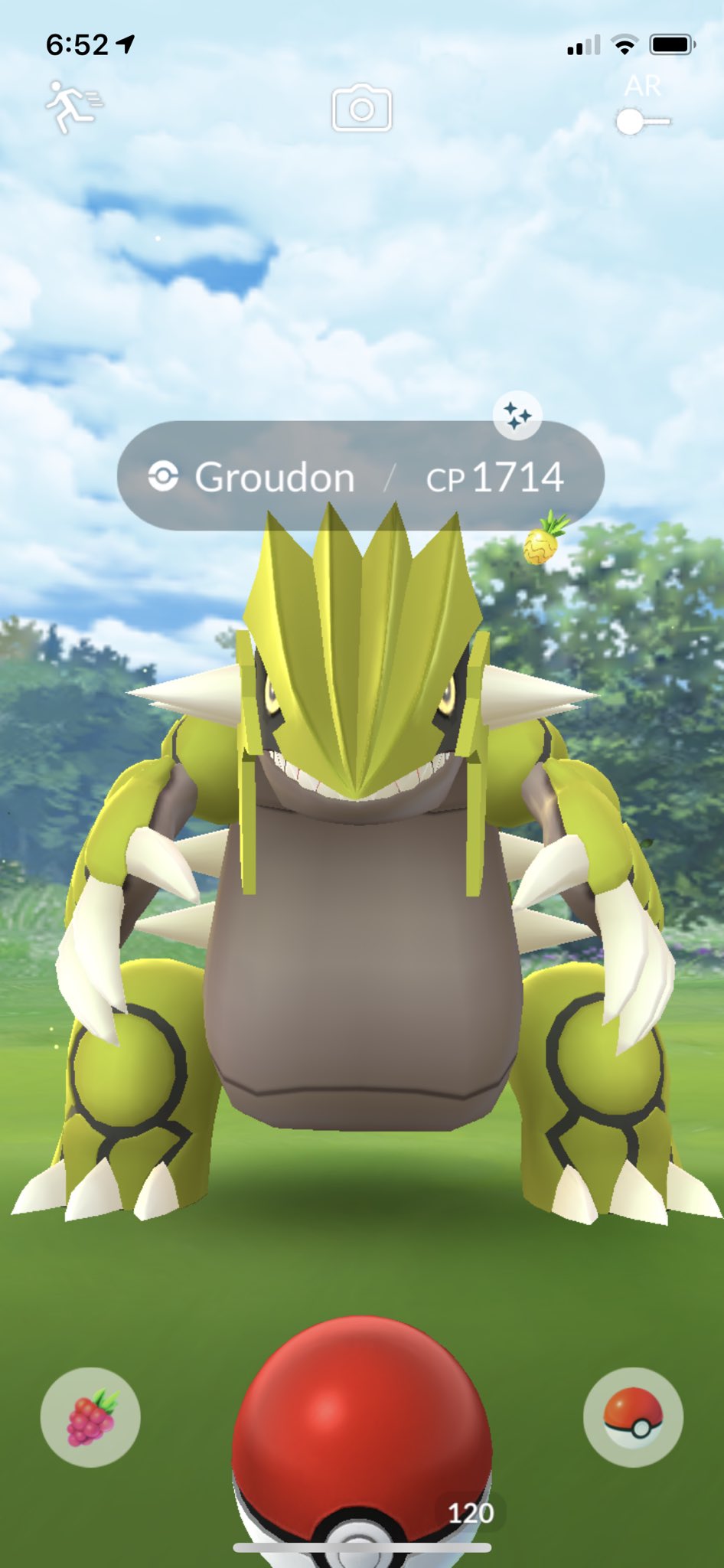 Pokemon Groudon Shiny