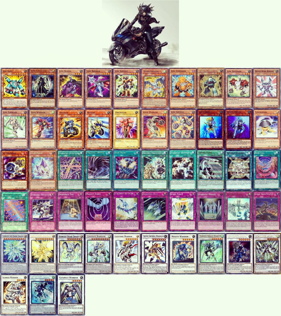 Character Deck Yusei Fudo Manga Deck By Dragonknight 15 On 46 Off