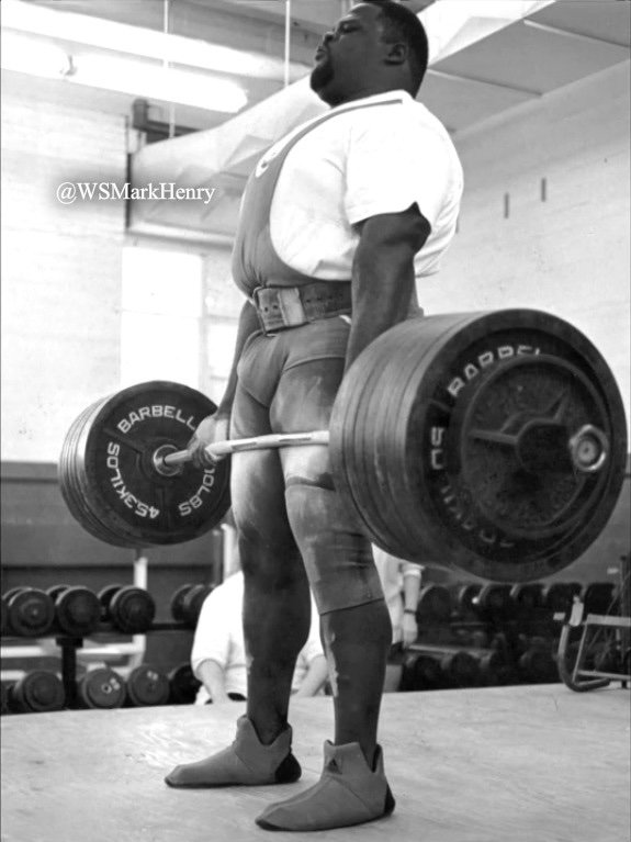 Mark Henry Weightlifting