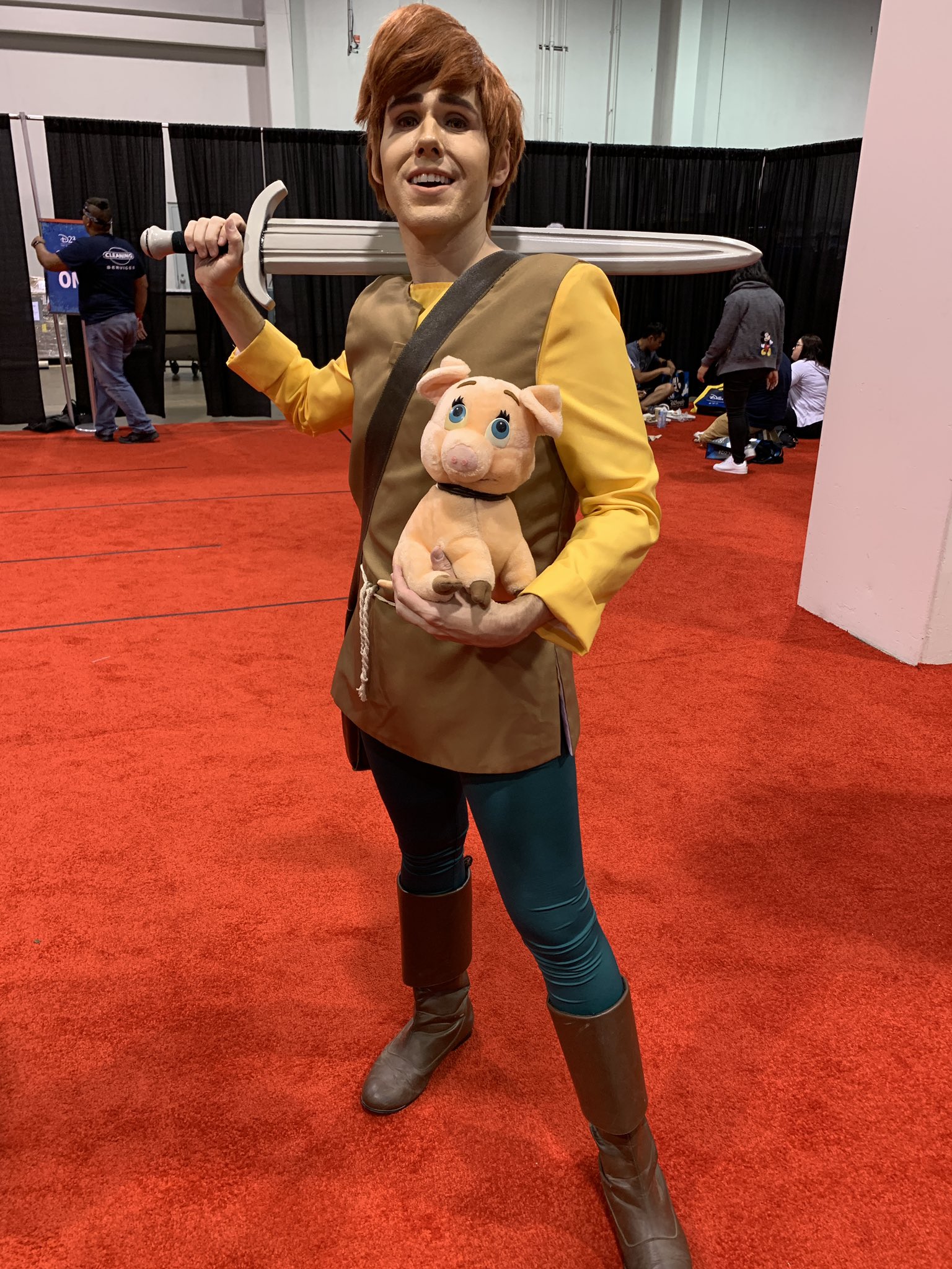 The Black Cauldron Taran Cosplay
