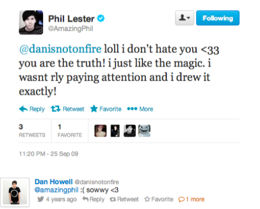 Dan And Phil Tweets