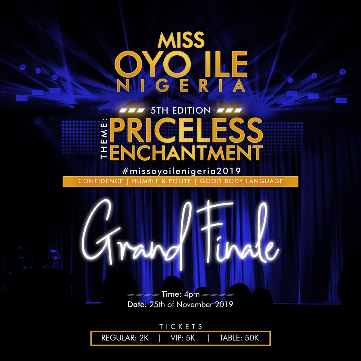 Beauty Pageant Poster Designs