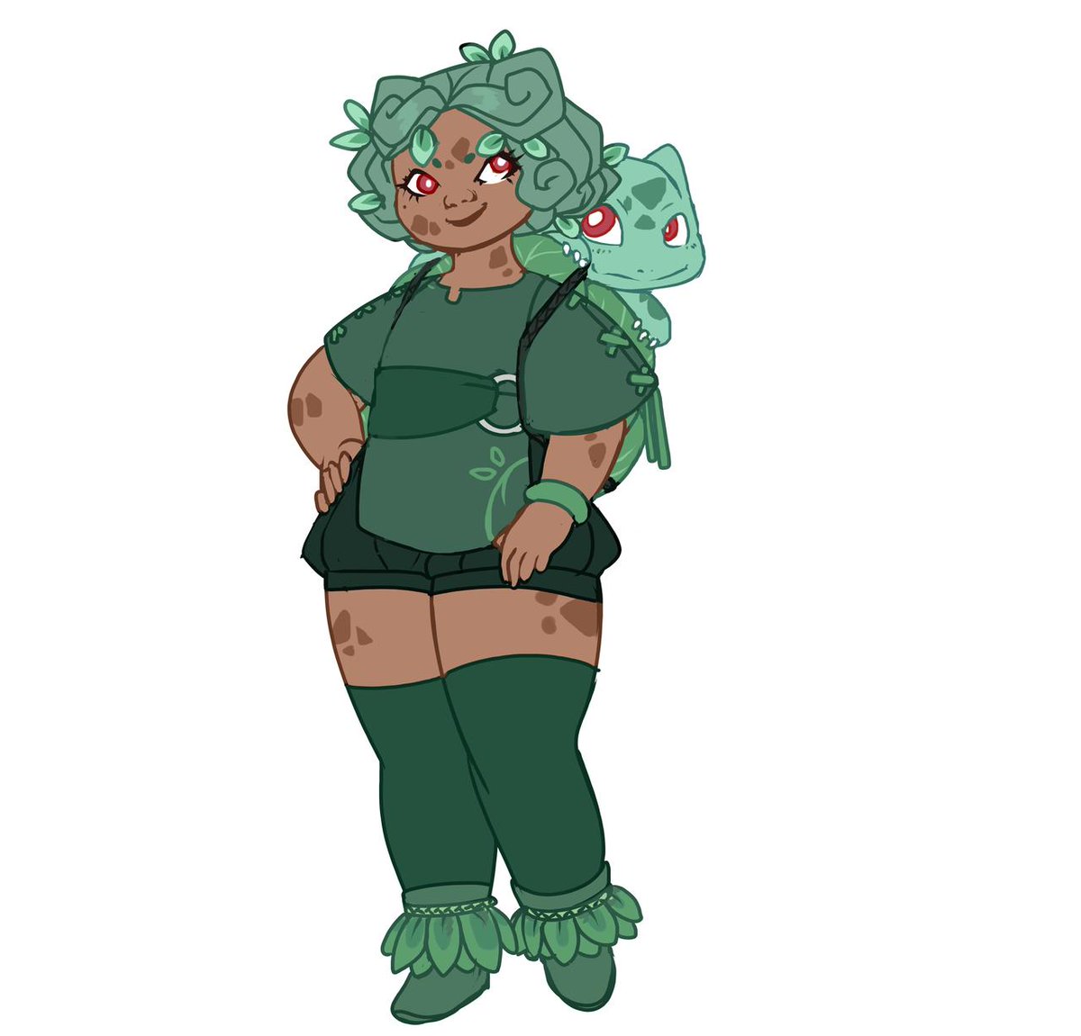 Ivysaur Gijinka Ivysaur Gijinka | Explore Tumblr Posts And Blogs