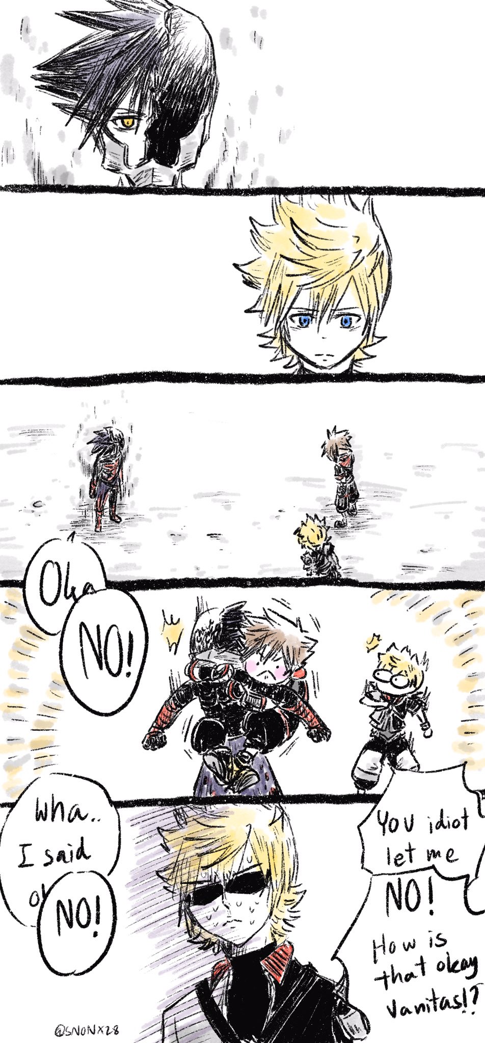 Vanitas Sora Kingdom Hearts