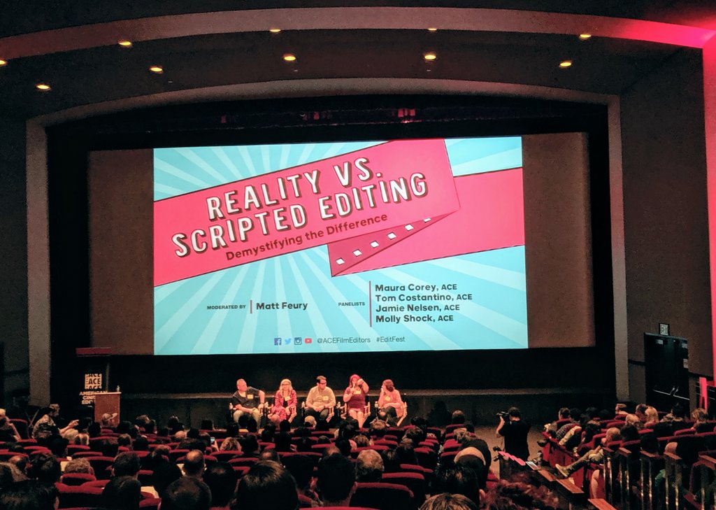 postPerspective on Twitter: "#MattFeury from @Avid moderating panel on the differences between # ...