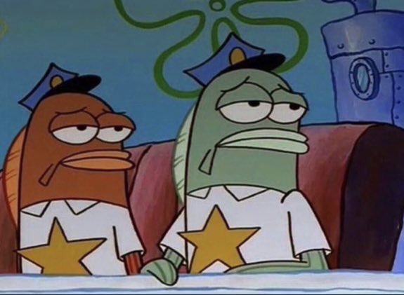 Spongebob Police Fish