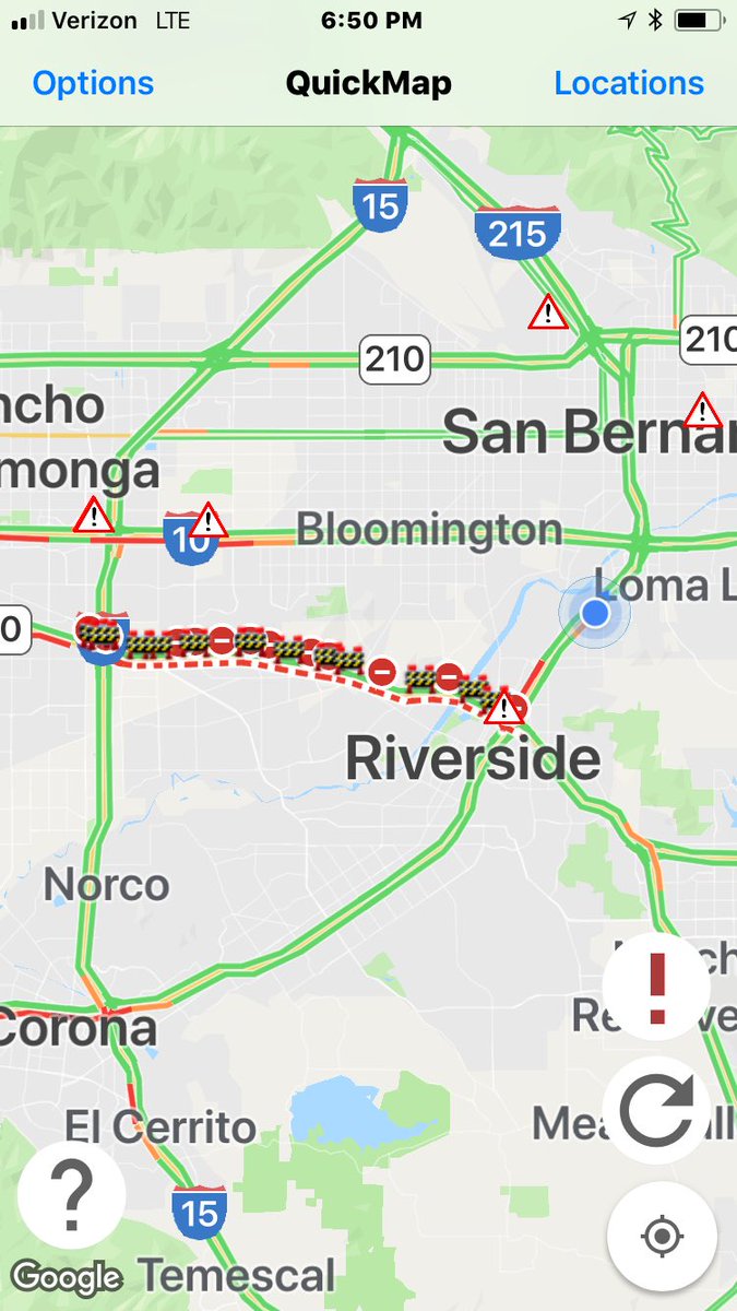Hemet Road Conditions with Driving and Traffic Flow - LocalConditions.com