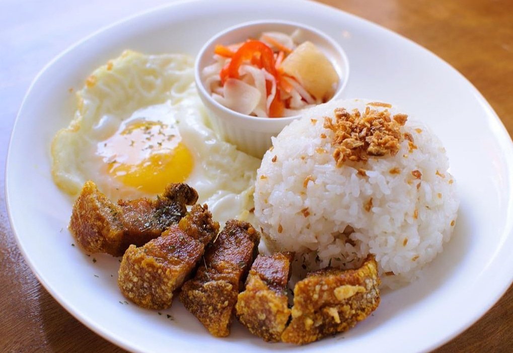 Lechon Kawali With Rice
