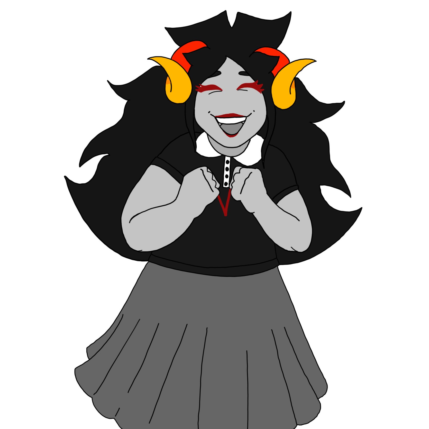 Homestuck Aradia Sprite