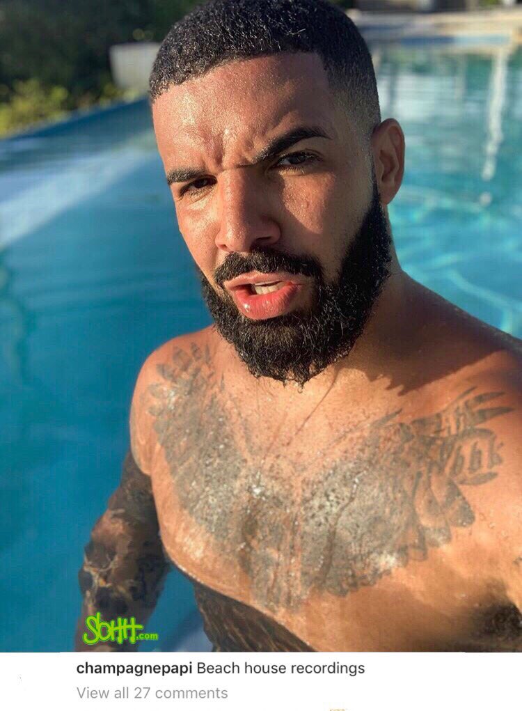 Drake At The Pool
