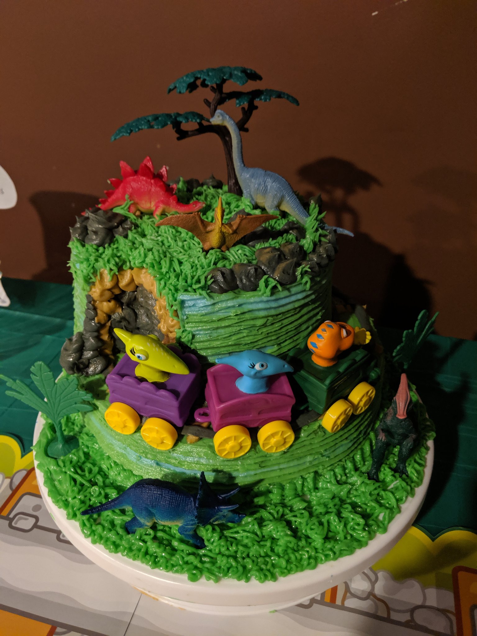 Dinosaur Train Cake