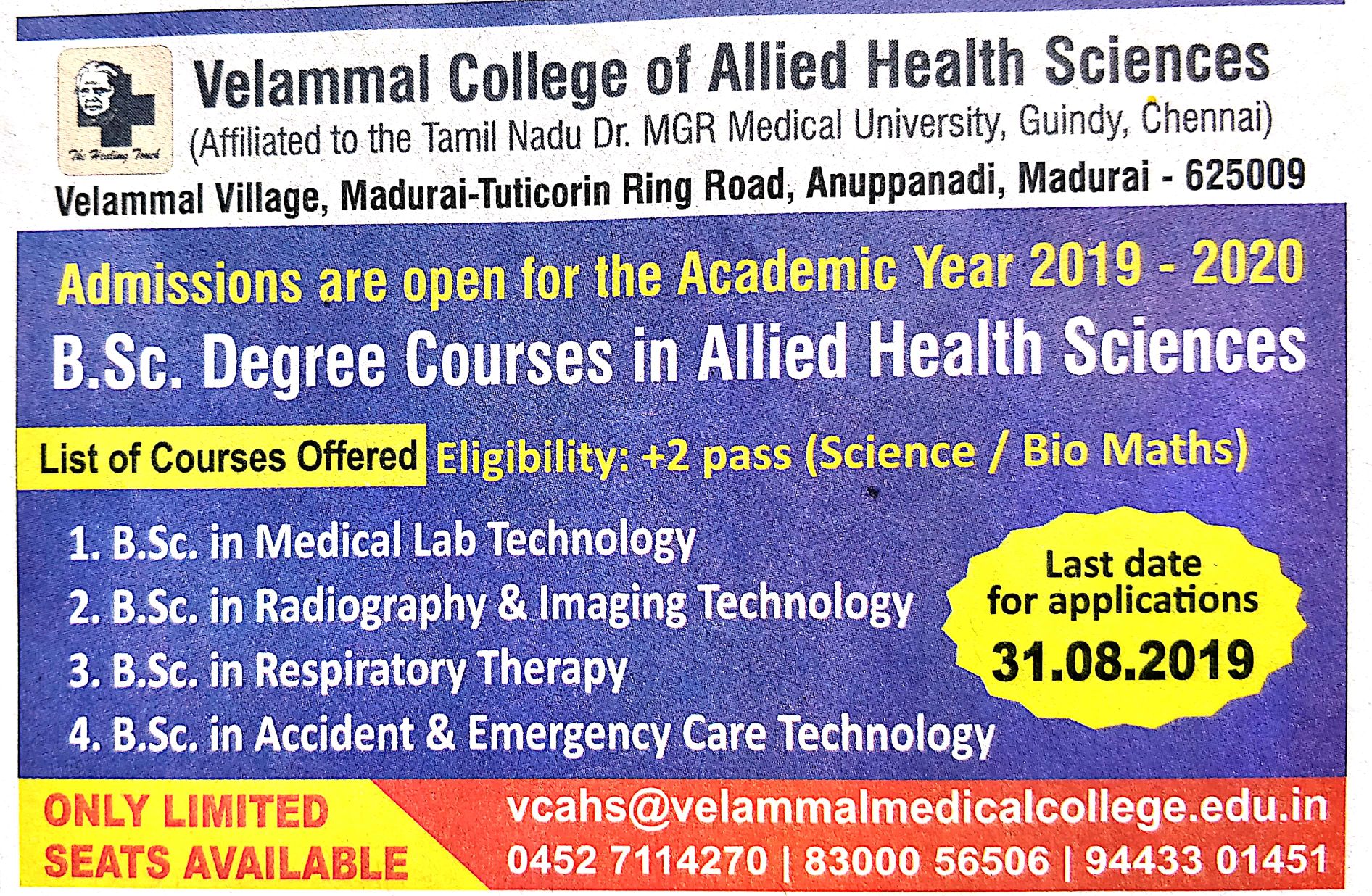 Allied Health Science Degree