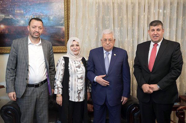 House Palestine Committee members meet Abbas in Amman amman jordan ...