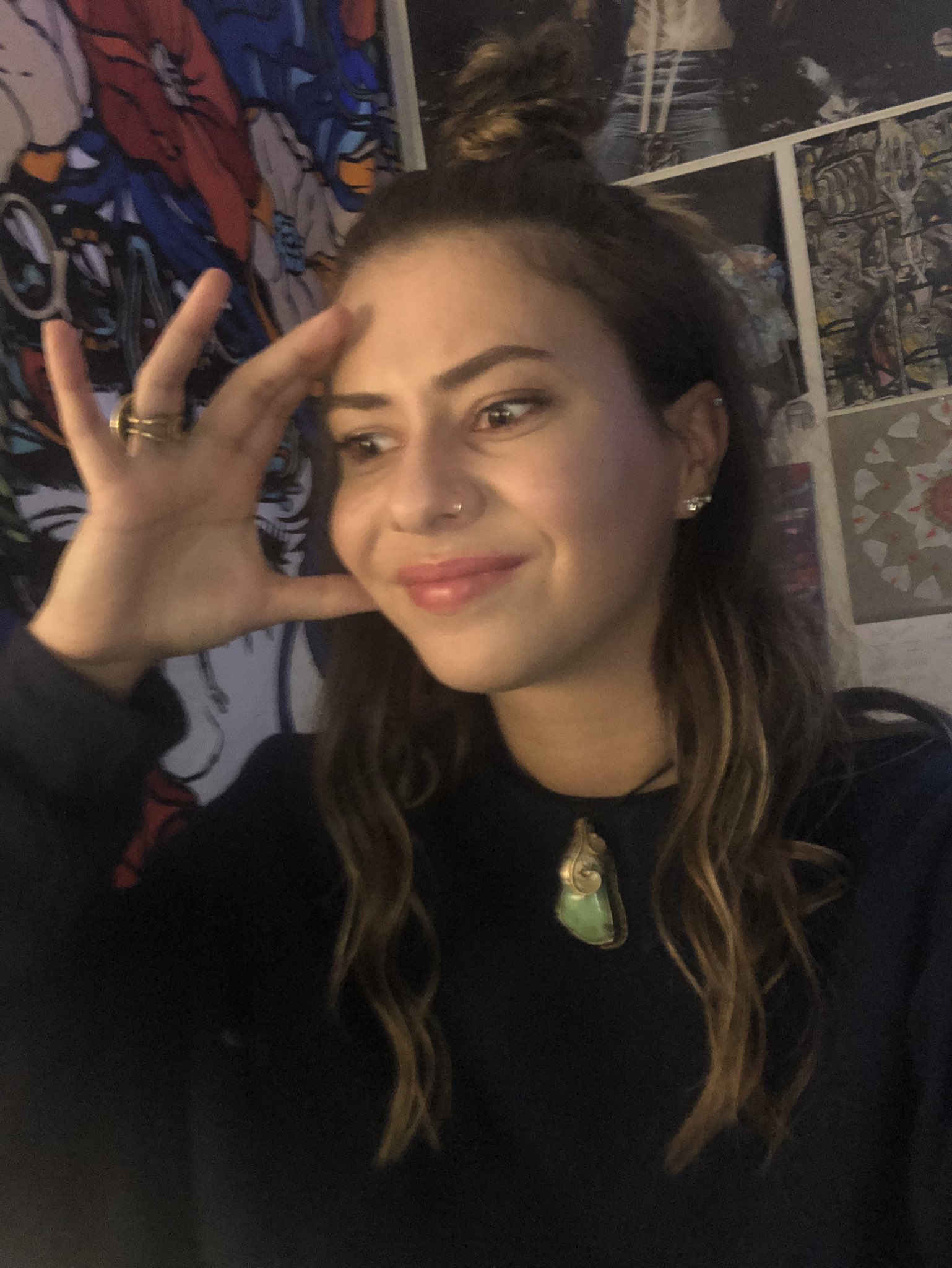 Jc Caylen Green Hair