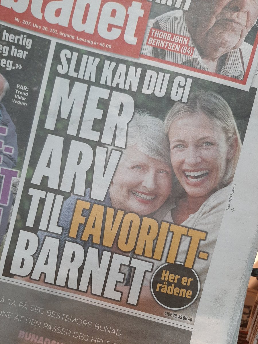 Torstein Bae on Twitter: "Snakker jevnlig med folk om hvordan unngå konflikt mellom arvinger ...