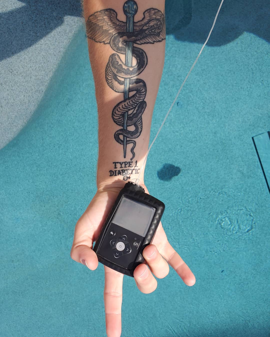 Type 1 Diabetes Symbol Tattoo