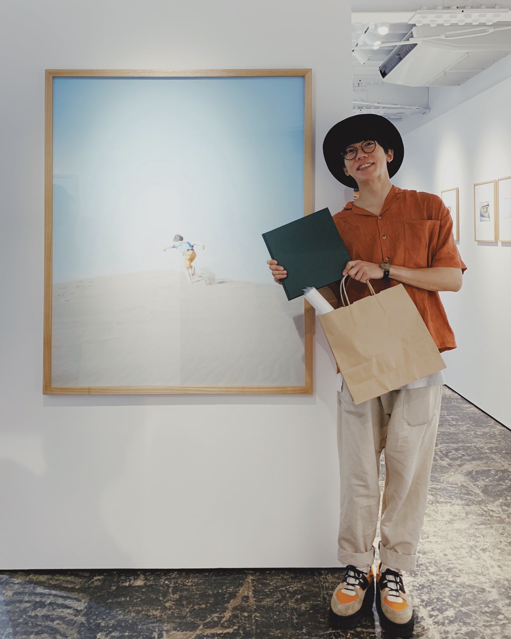 濱田英明 on Twitter: "sumikaの片岡さんがいらっしゃいました。この後のラジオ出演でも展示の話をしていただいたみたいです。やった！…