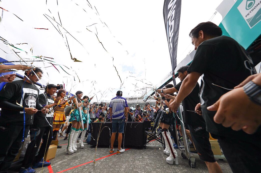 Hiroki Yoshimoto on Twitter: "Q1からQ2にかけて路温も風速も上がって一部を除いてタイムが落ちた中、自分も上手く ...