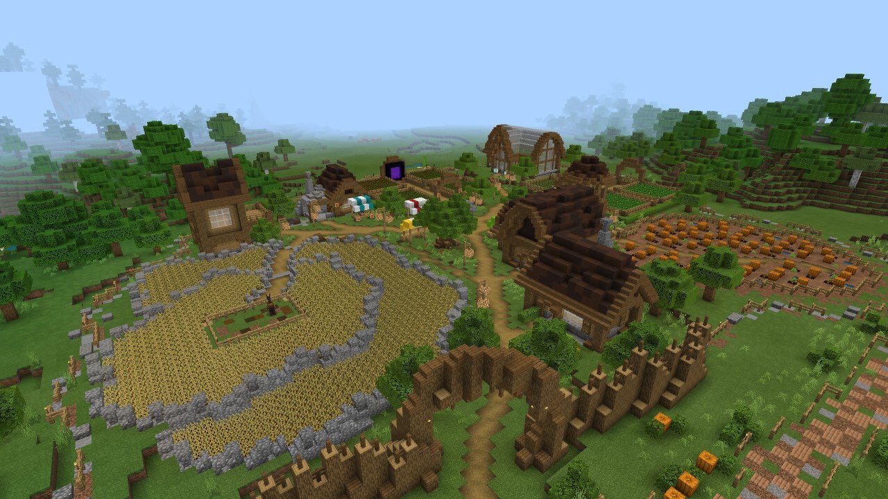 Village Farm Minecraft