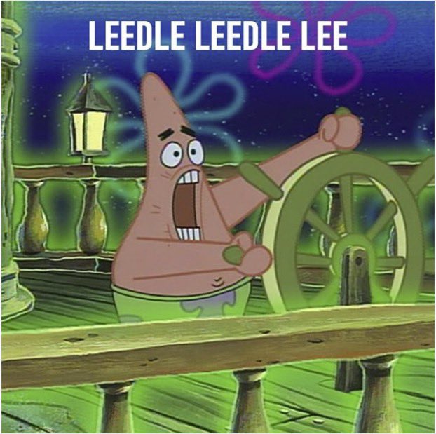 SpongeBob on Twitter: "It's a good day to leedle leedle lee"