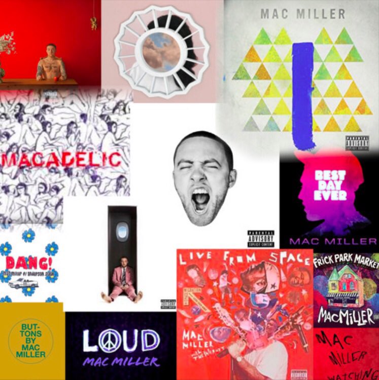 Loud Album Cover Mac Miller