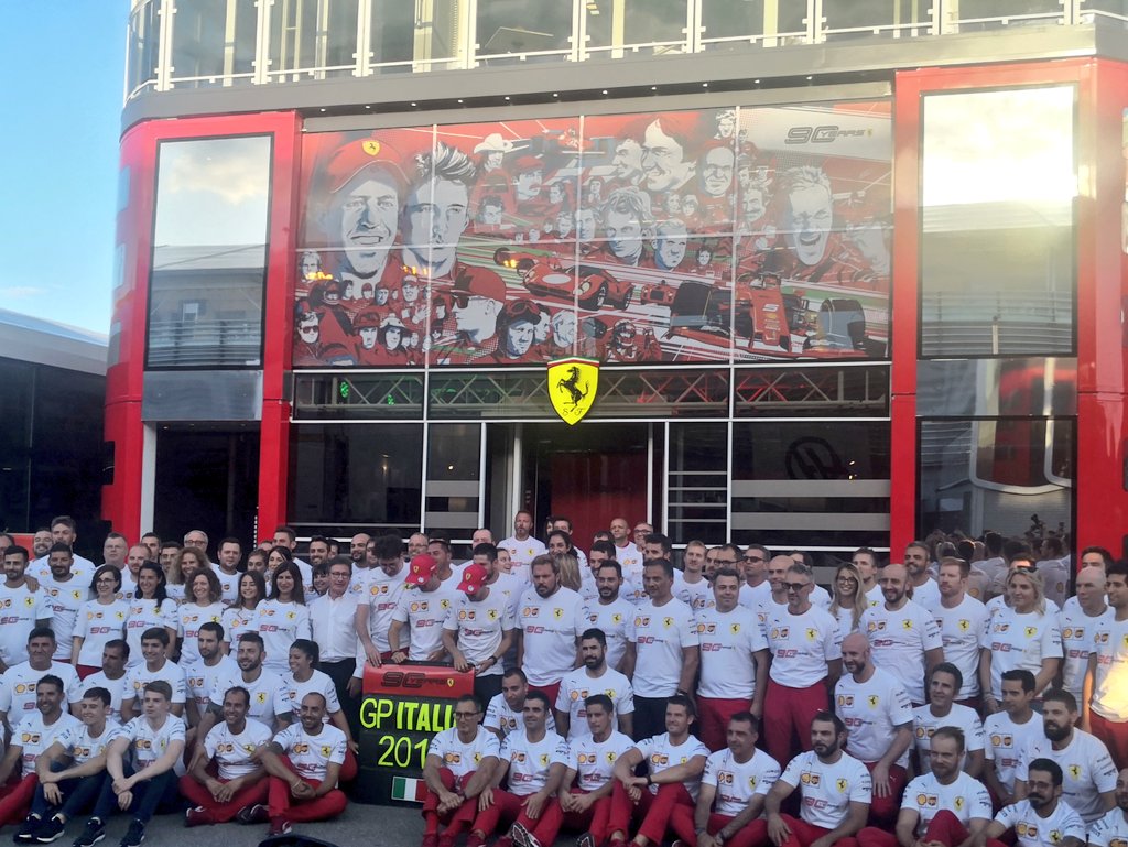 Ferrari 90 years celebration group photo : r/formula1