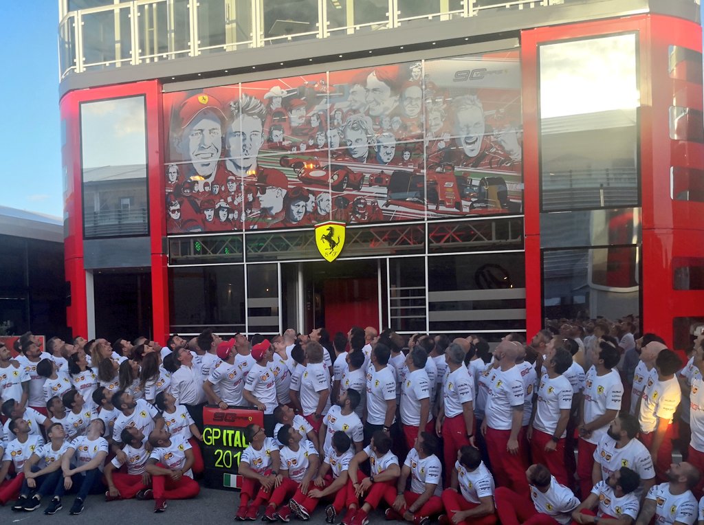 Ferrari 90 years celebration group photo : r/formula1