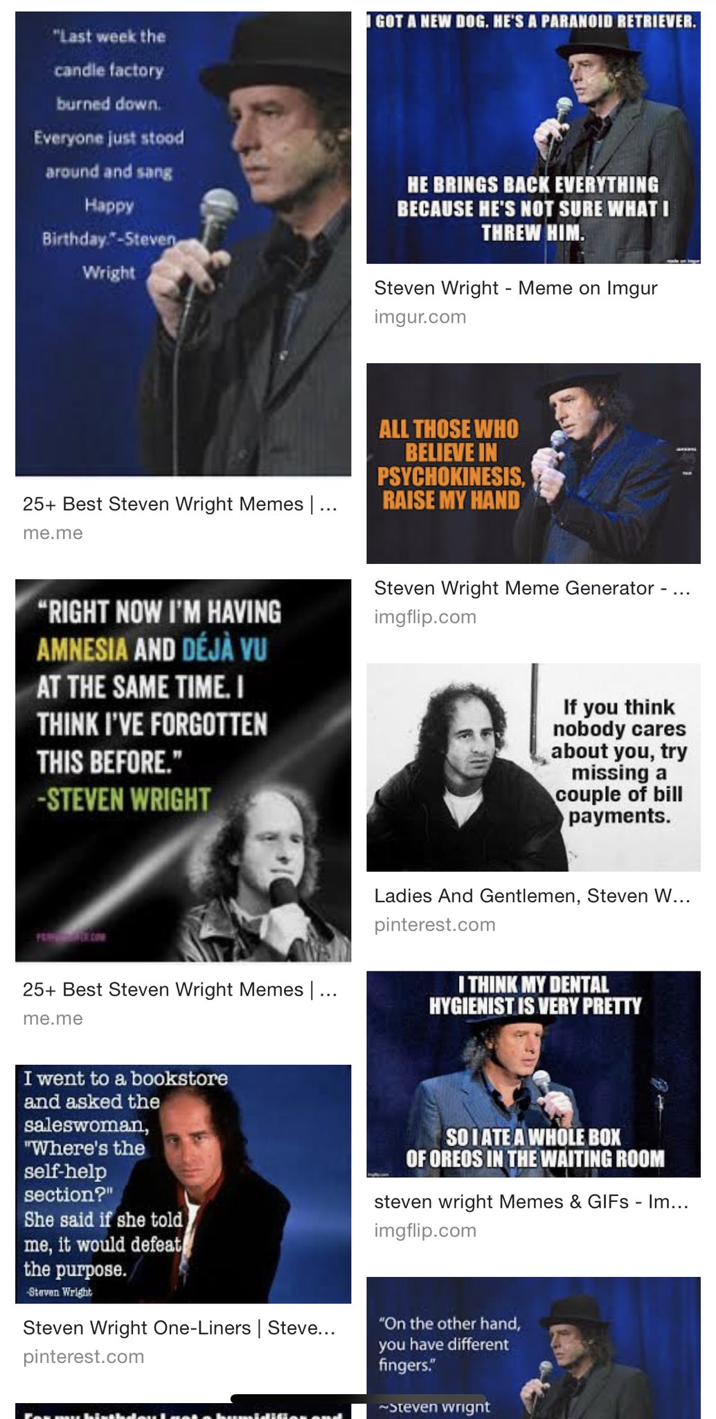 Steven Wright Memes