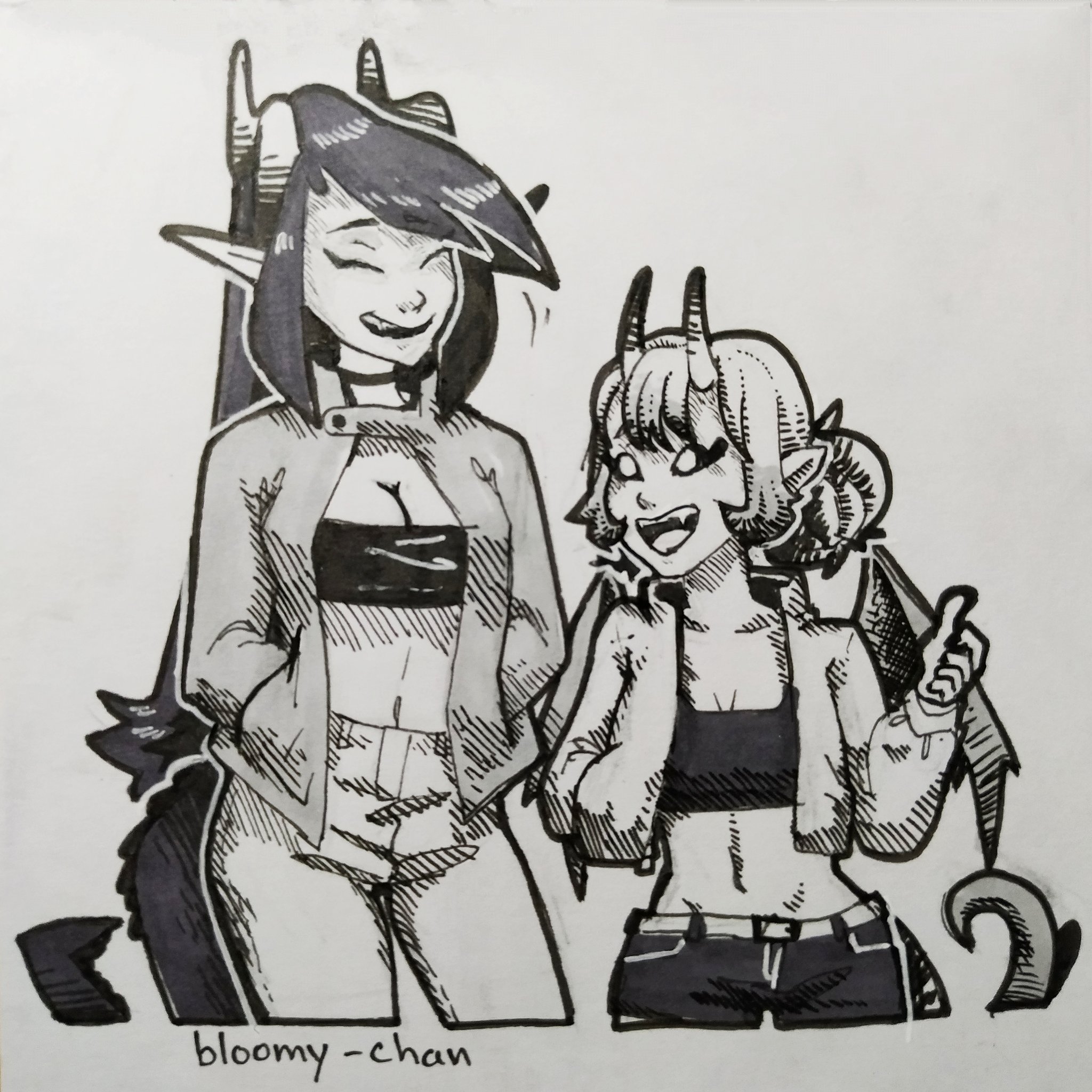 Bloomy-chan Art on Twitter: "I'm Bloomy-chan, character artist. Right now working only in ...