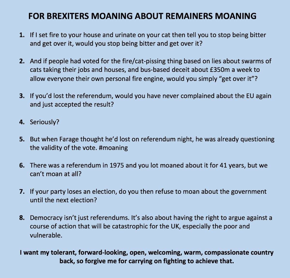 Alex Andreou On Twitter Contrast Anti Brexit Demonstrations Numbering