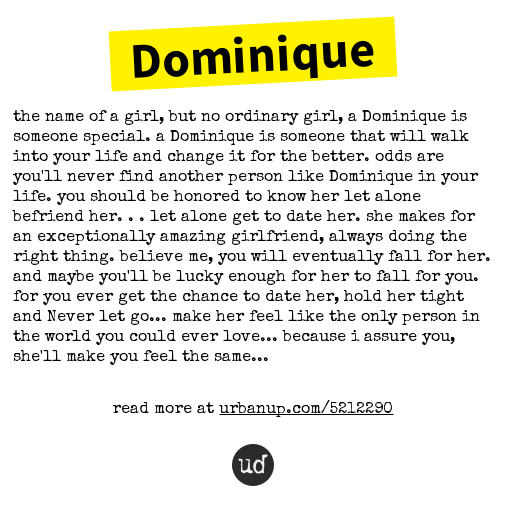 Dominique Name Gender