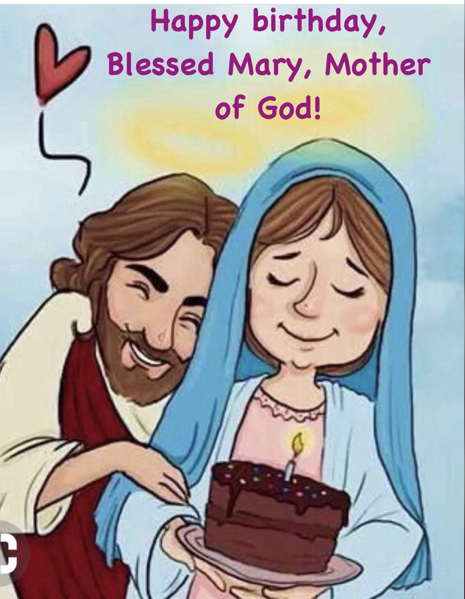 jewelz on Twitter: "Happy birthday, beautiful Blessed Mother Mary ...