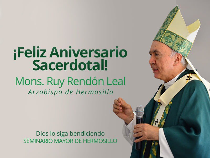 Feliz Aniversario Sacerdotal