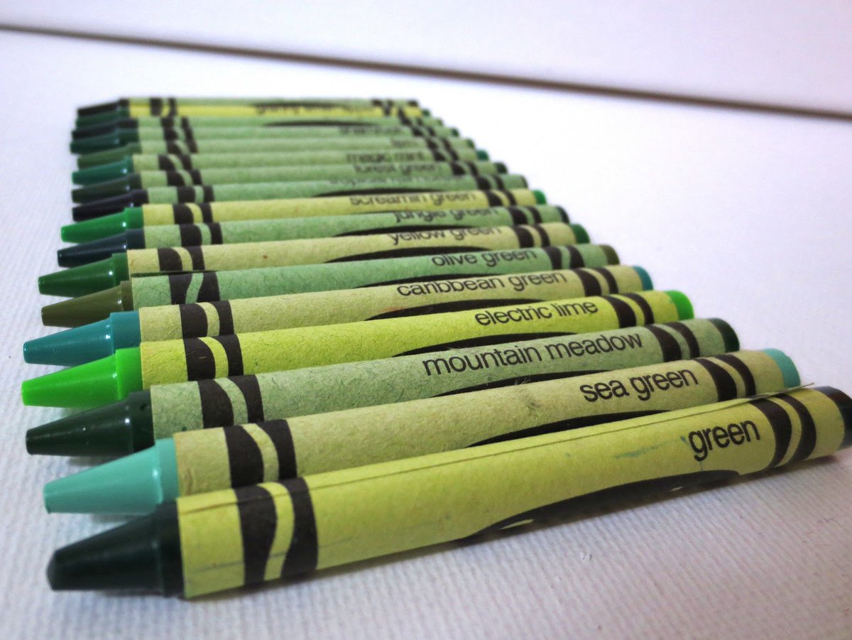 Green Crayola Crayon
