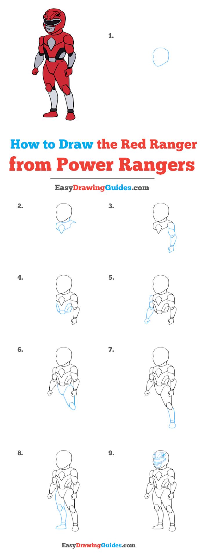 Power Rangers Drawing