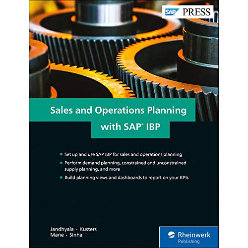 DOWNLOAD FREE [PDF] Sales and Operations Planning with SAP IBP by Unkn / Twitter