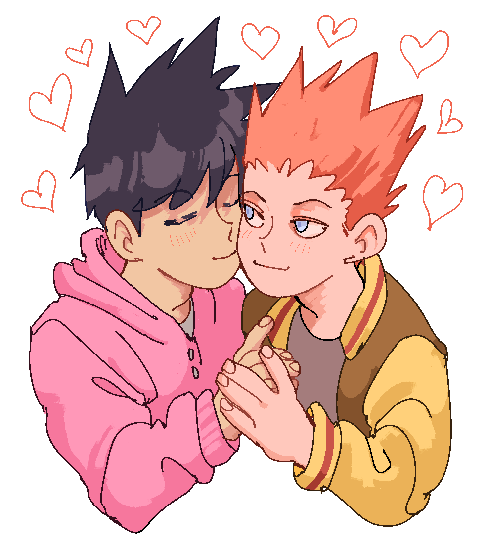 「made a cute drawing for a cute cute!! HB」|lynoleinのイラスト