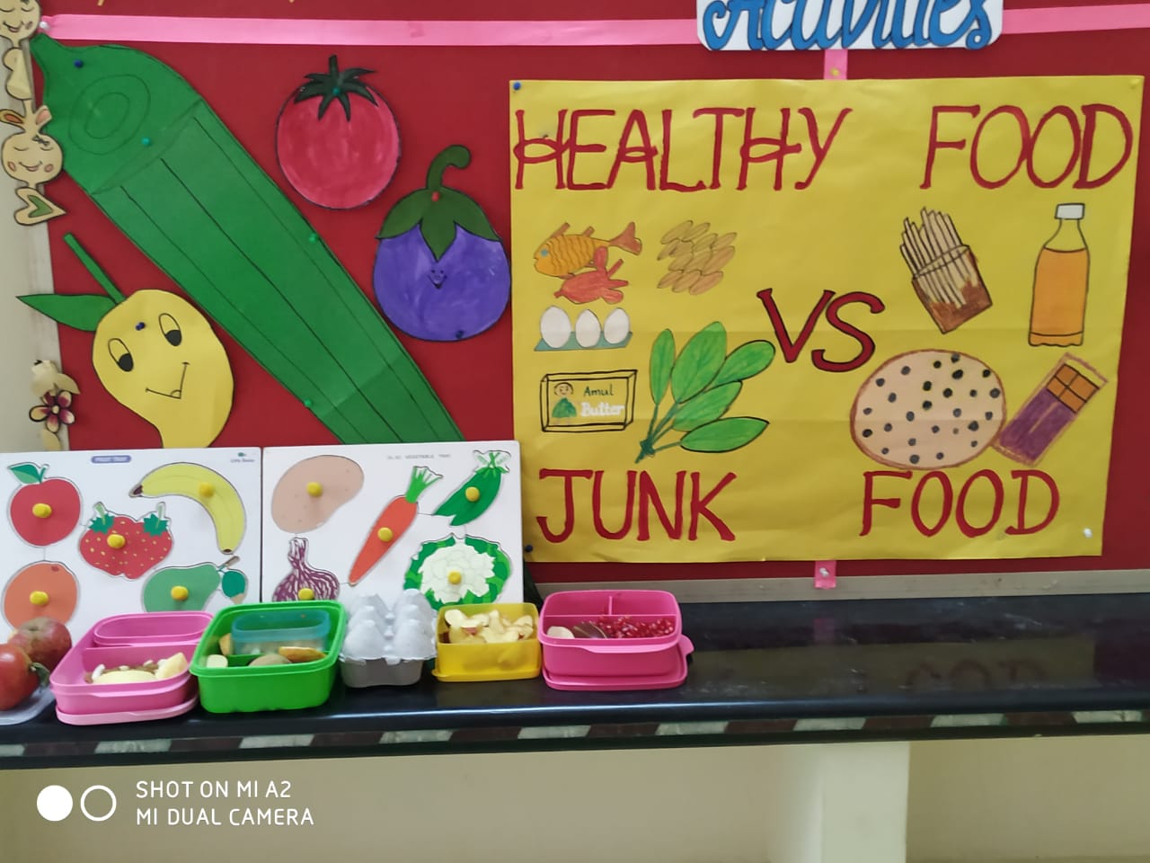 Junk Food Vs Healthy Food Chart