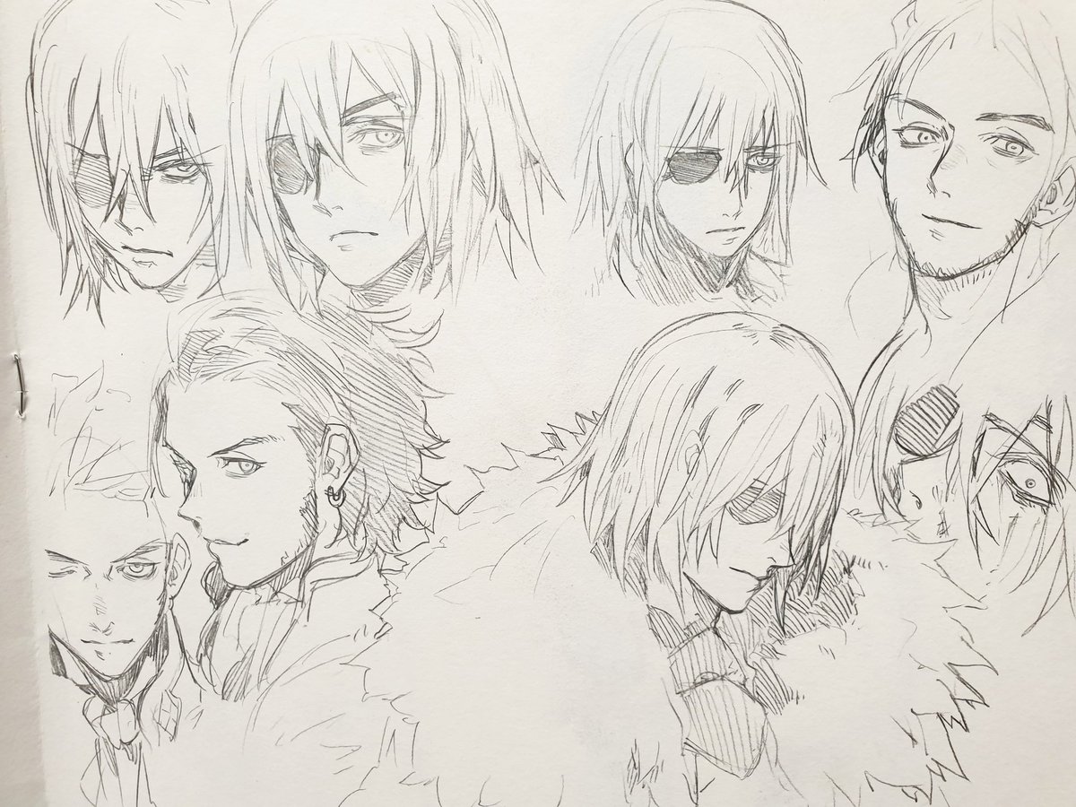 「DIMITRI and Claude sketches 」Neighbourhの漫画