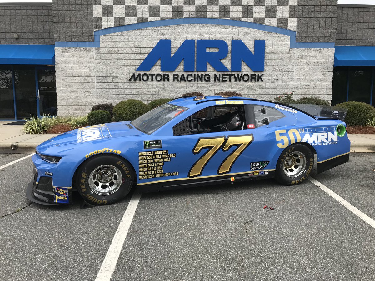 Reed Sorenson MRN scheme : r/NASCAR