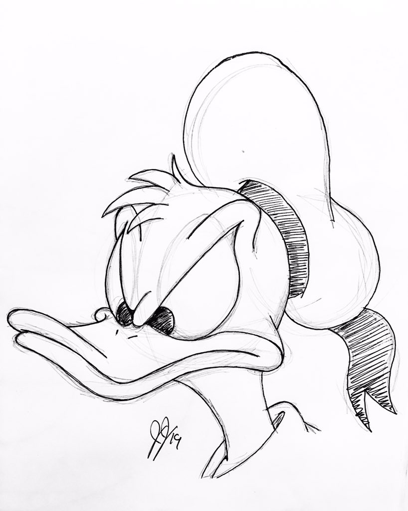 Angry Donald Duck Drawings