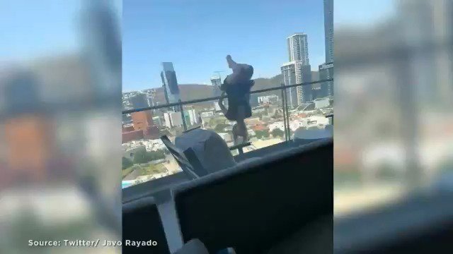 A 23-year-old woman survived a 25-metre fall while doing "extreme yoga ...