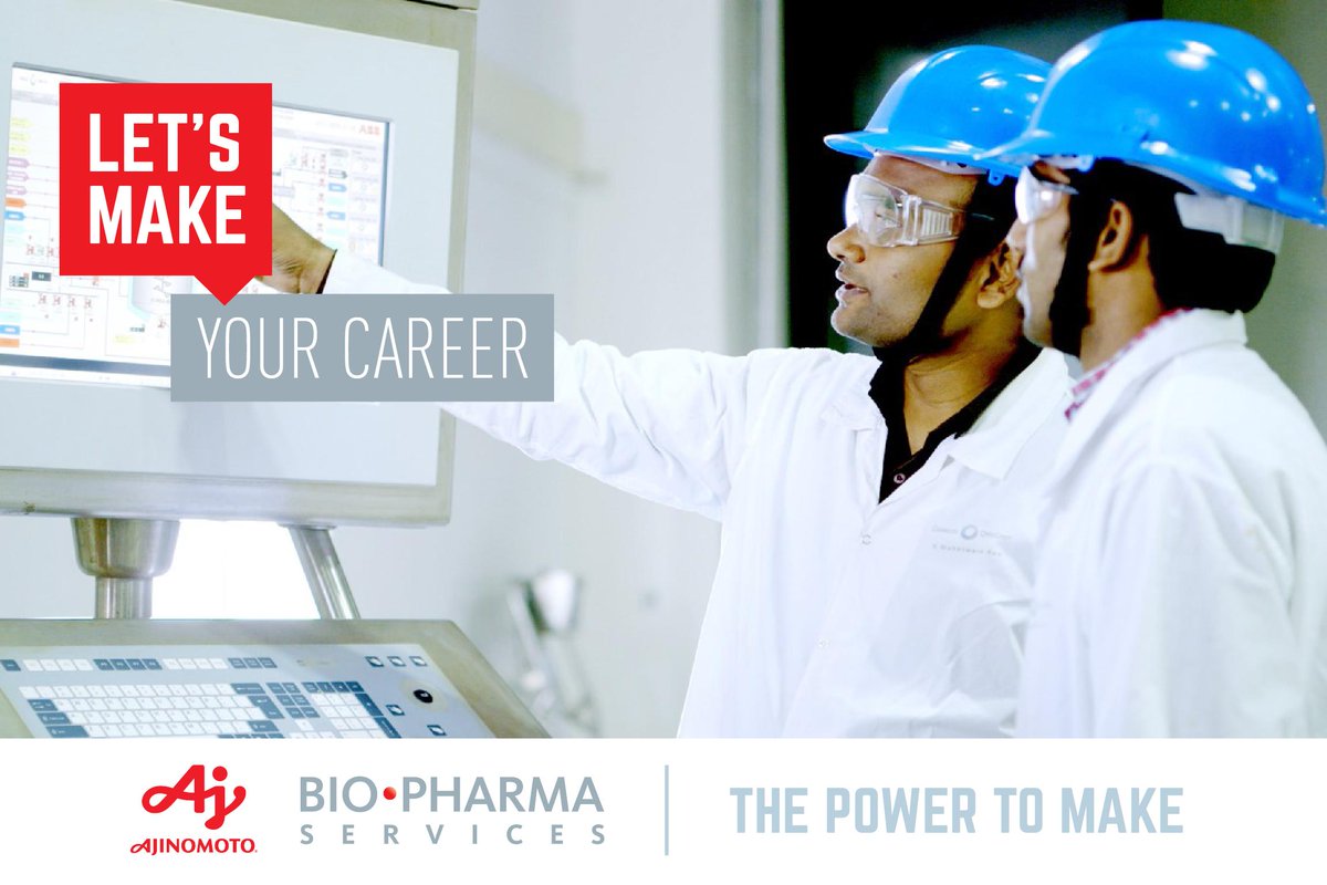 Aji Bio-Pharma on Twitter: "Our work atmosphere is fast-paced, stimulating, and customer-focused ...