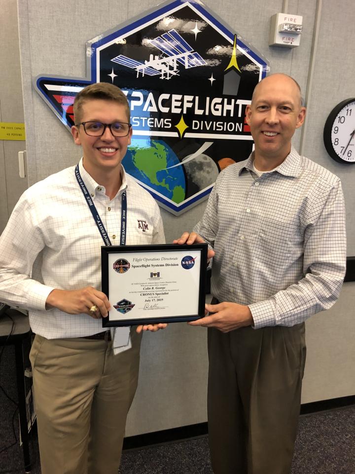 Nasa Employee Certificate