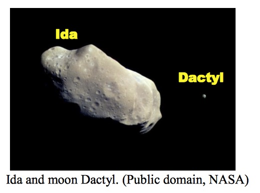 Moon Asteroid Idas