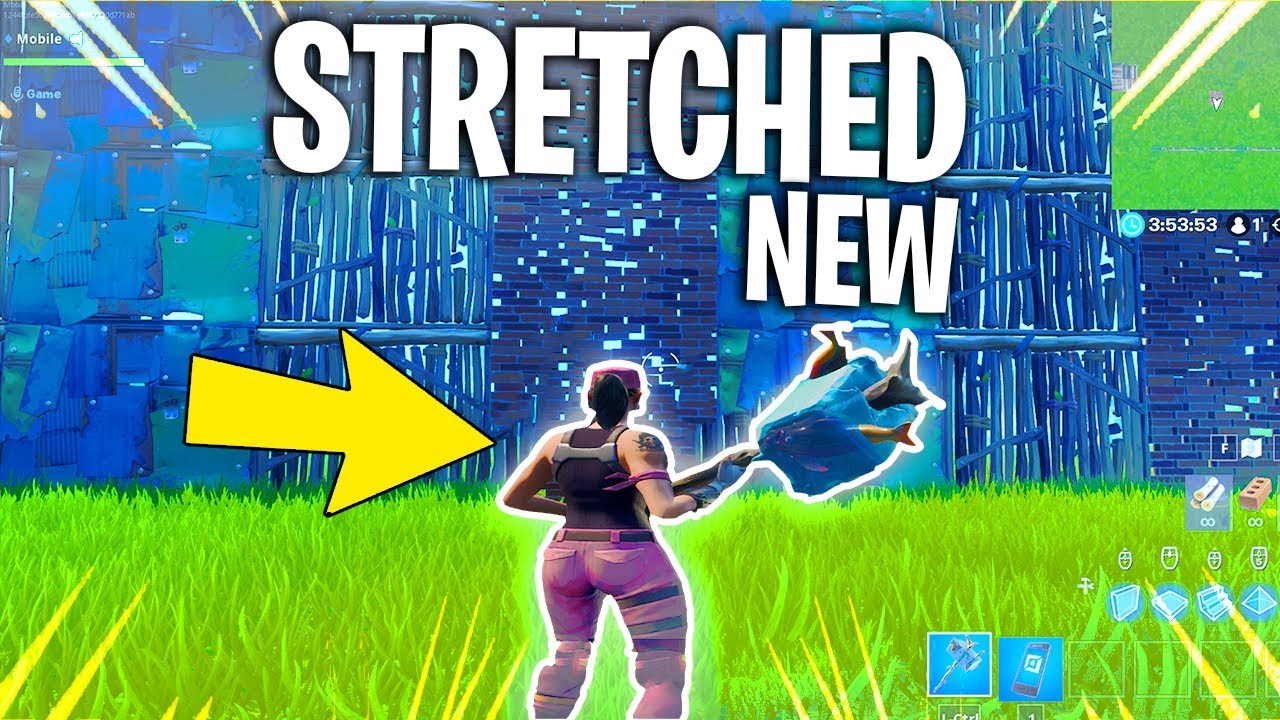Stretched Res Fortnite Fortnite Stretched Resolutions Used By Pros