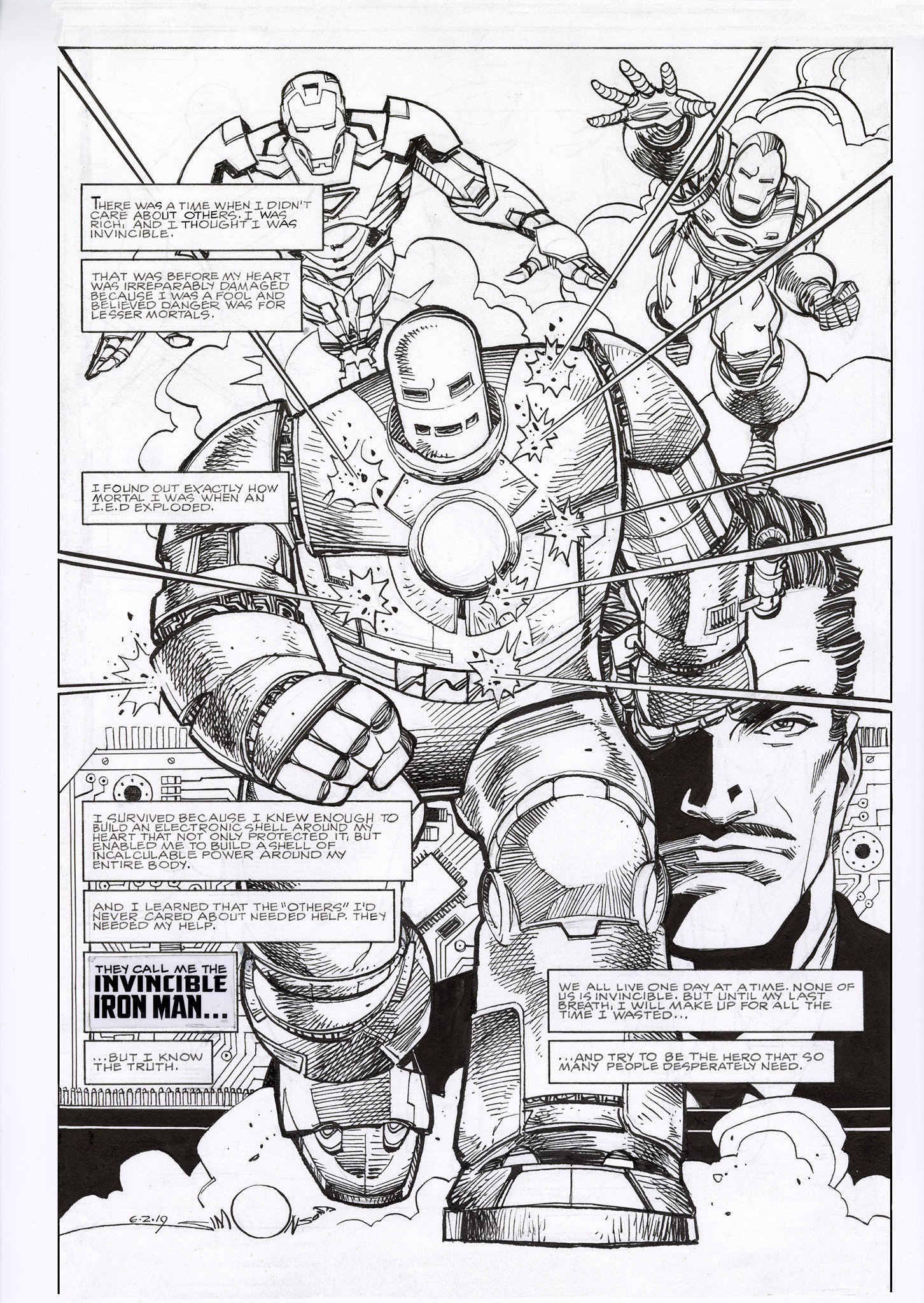Iron Man Armor Construction