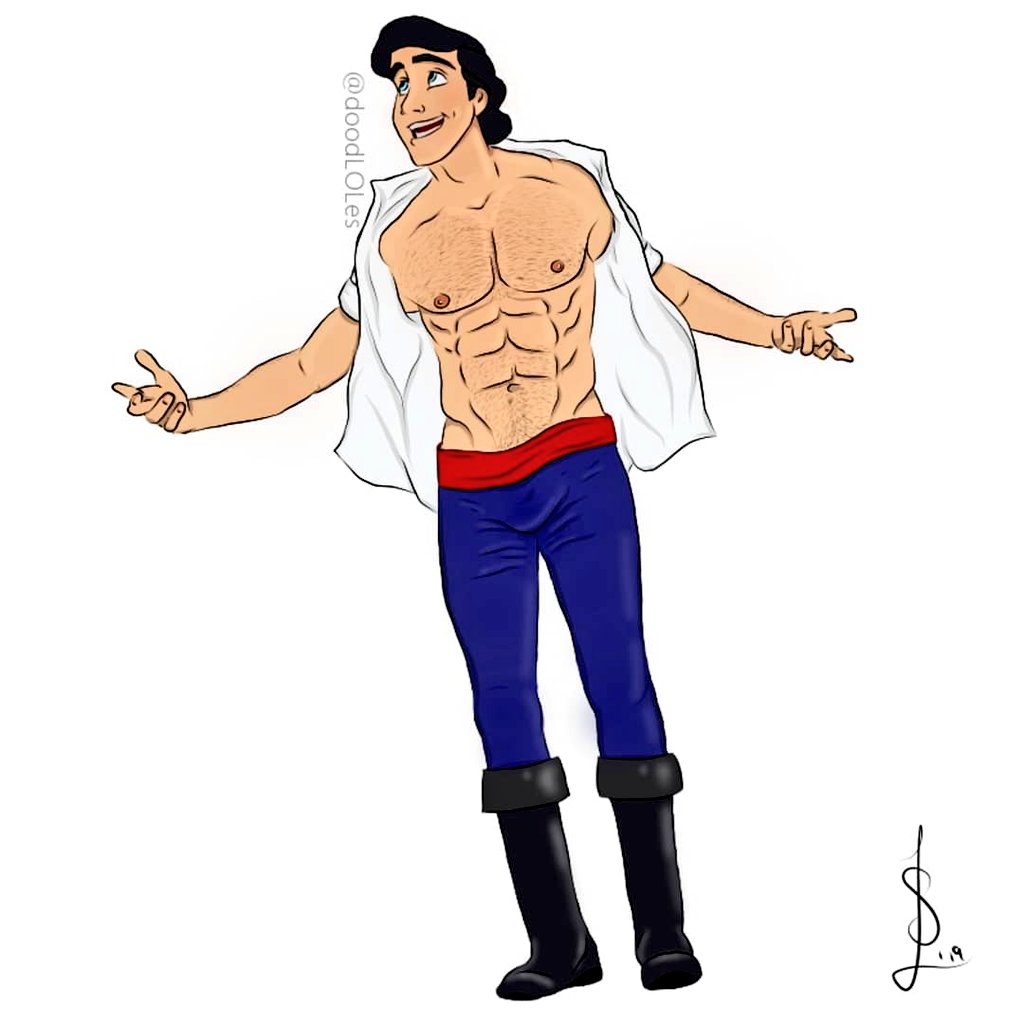 Disney Prince Eric Hot
