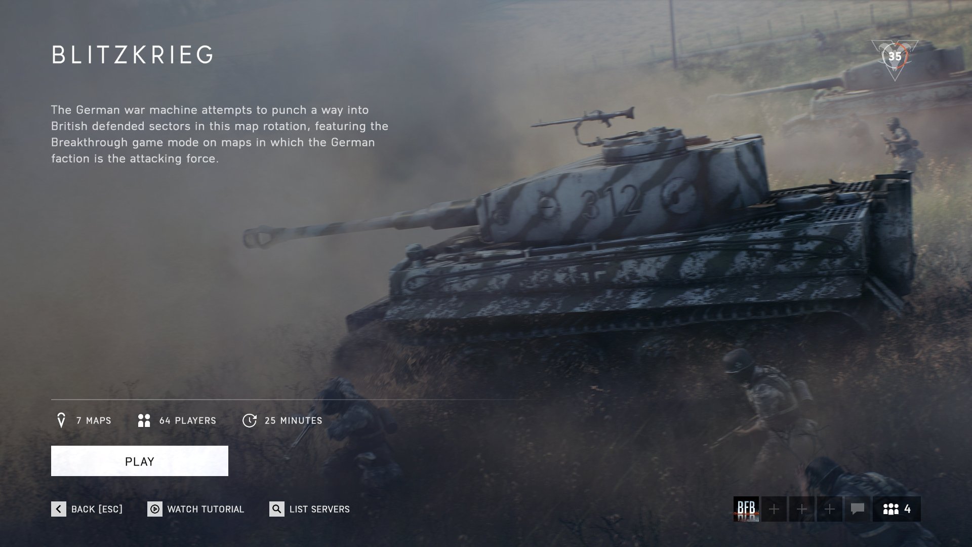 Blitzkrieg Battle Map